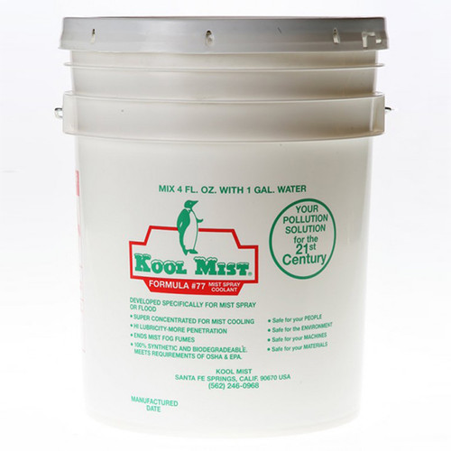 Kool Mist 77-5 | 5 Gallon Formula 77 Concentrated Coolant - All ...