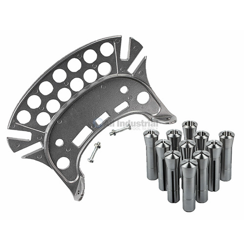 All Industrial 41086 | 11pc R8 Collet Set 1/8" to 3/4" for Bridgeport ...