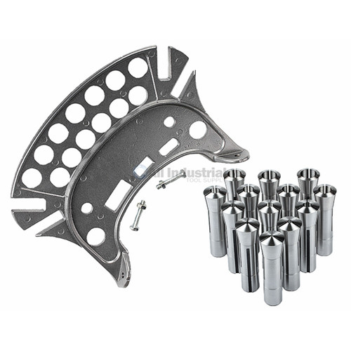 All Industrial 41092 | 13pc R8 Collet Set 1/8" to 7/8" for Bridgeport ...
