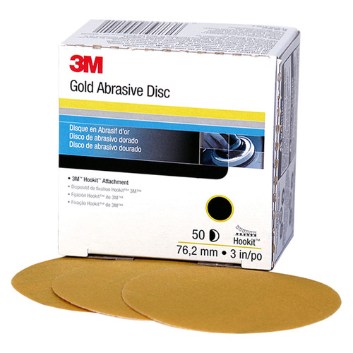 3M 7000118762 | 00920 Hookit 3" Diameter 236U C Weight Coarse P100 Grit ...