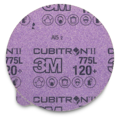 3M 7100045865 | Cubitron II Stikit 5" Diameter 775L 120+ Grit Precision ...