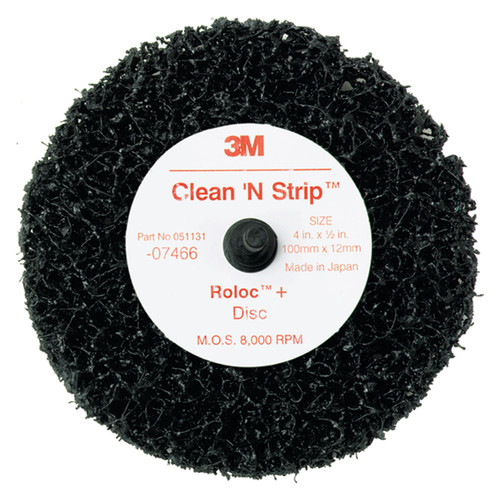 3M 7000120779 | 07466 Scotch-Brite Roloc 4" OAD x 1" Hole Diameter ...