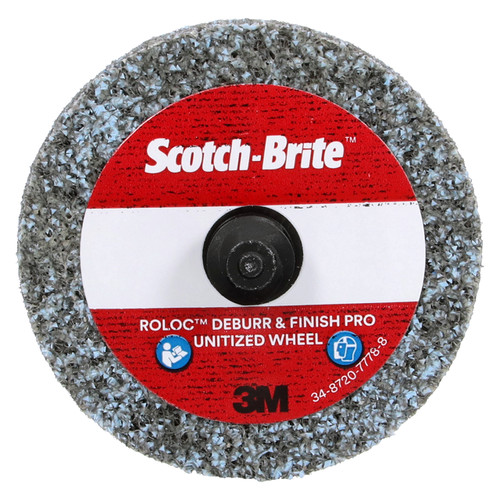 3M 7100255850 | Scotch-Brite 2" Diameter x 1/8" Width Medium+ Grade TR ...