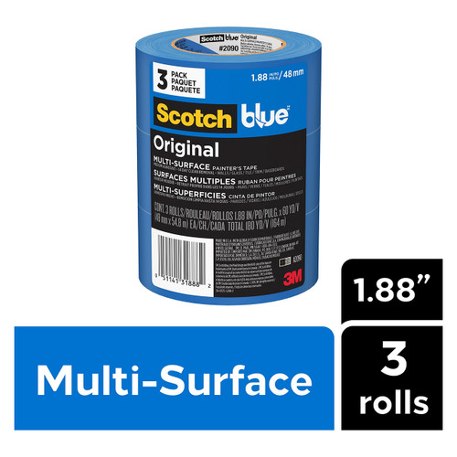 3M 7100188352 | ScotchBlue 60 yd x 1.890" Width Masking Tape - All ...