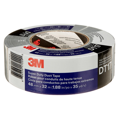 3M 7100158390 | 35 yd x 1.880" Width x 17.0 mil Thickness Duct Tape ...
