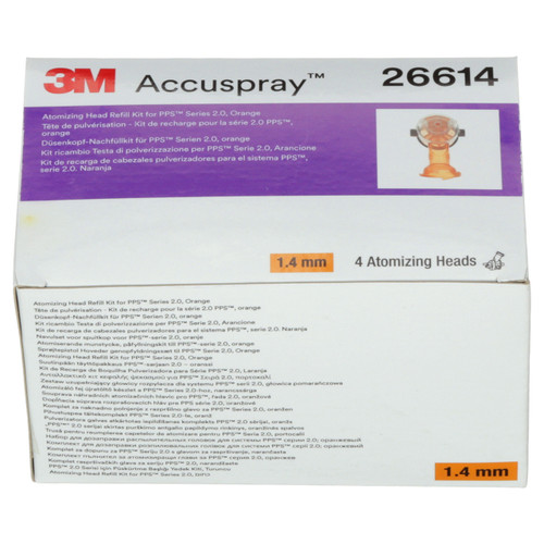 3M 7100141417 | 26614 Accuspray PPS Atomizing Head Refill Pack - All ...