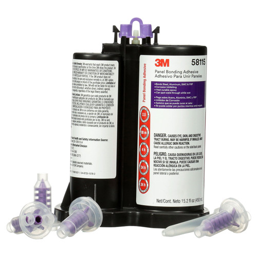 3M 7100016211 | 58115 15.22 fl oz Black Panel Bonding Adhesive| All ...