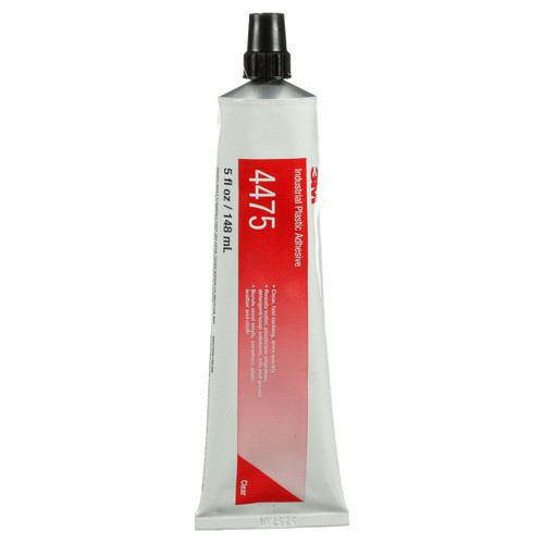 3M 7000000920 | 4475 5 fl oz Transparent Industrial Plastic Adhesive ...