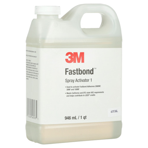 3M 7000028593 | 56533 1 qt Capacity Transparent Activator - All ...