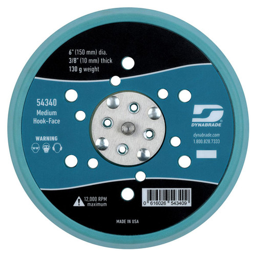 Dynabrade 54340 | Hook-Face Short Nap Vacuum Disc Pad - All Industrial ...