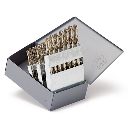 Titan USA MS99024 | Bright Coated High Speed Steel Drill Bit Set - 26 ...