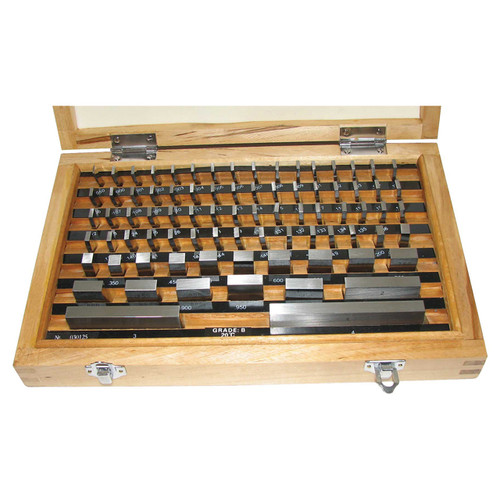 STM 200715 | 4.00mm Maximum Size 81 Pieces Steel Gage Block Set - All ...