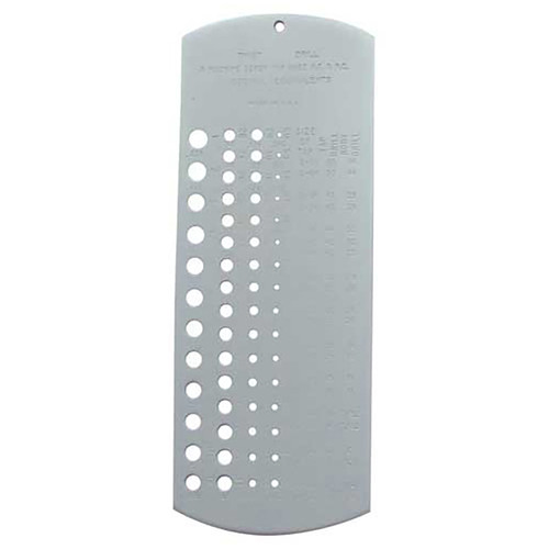 STM 606314 | Drill and Machine Screw Tap Gage - All Industrial Tool Supply