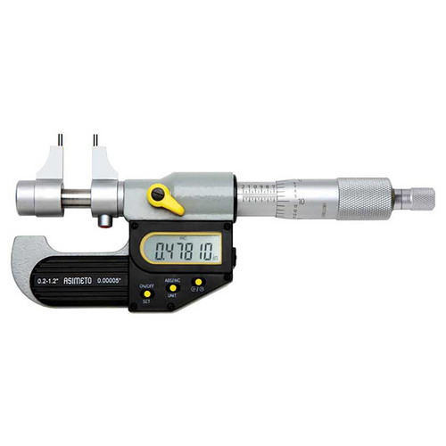 Asimeto 7207011 | 1.2000" Maximum Measurement x 0.001mm Resolution ...