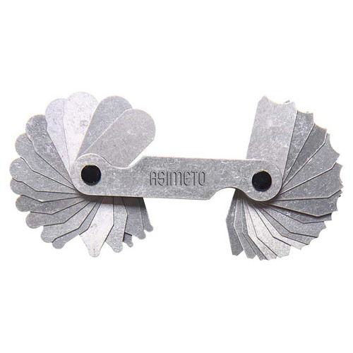 Asimeto 7605441 | 1/2" Maximum Radius Gage Set - All Industrial Tool Supply