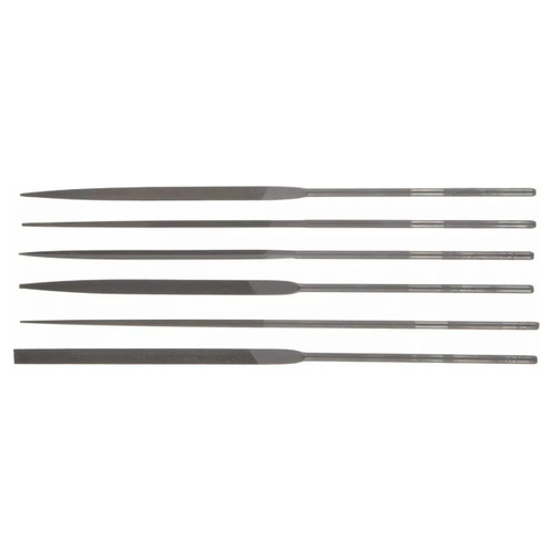 Simonds 72756530 | 5-1/2" Length #2 Cut Round Needle File Set - 6 Piece ...