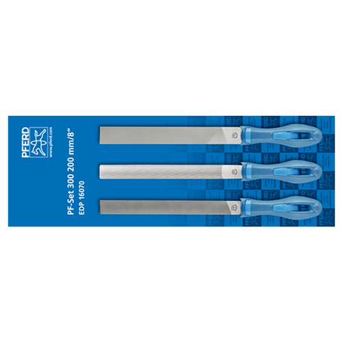 Pferd 11202300 | 16070 8" Length Aluminum File Set - All Industrial ...