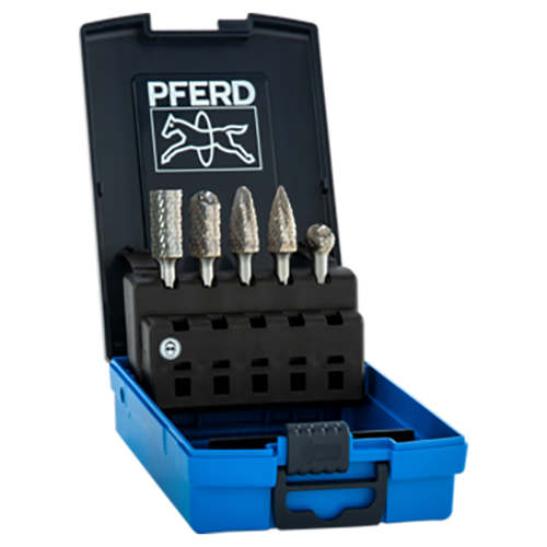 Pferd 21726551 | 26551 1/4" Shank 5 Piece Burr Set - All Industrial ...