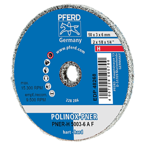 Pferd 44691005 | 48268 2" Diameter x 1/8" Width fine Grit Aluminum ...