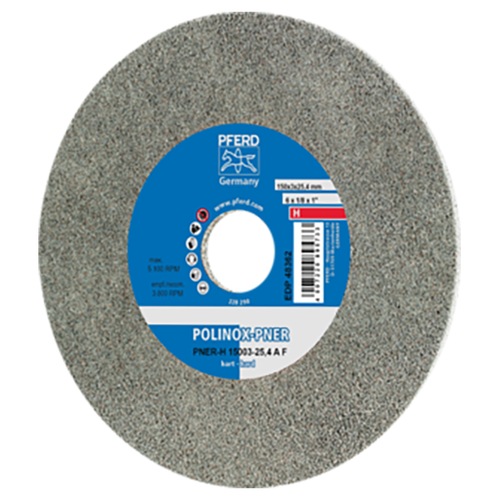 Pferd 44691630 | 48362 6" Diameter x 1/8" Width fine Grit Aluminum ...