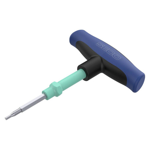 Seco Tools 02618663 | T00T-20P60 165.00mm OAL T-Handle Screw Driver ...
