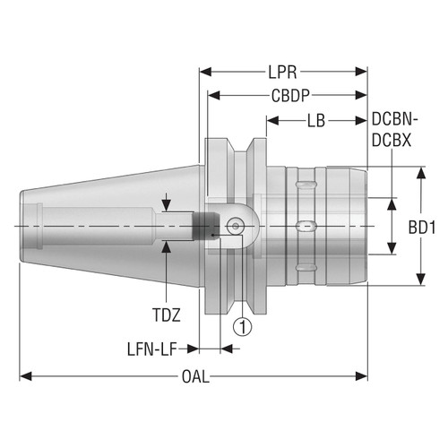 Seco Tools 10185659 | BT50AD-PMC20-085 Milling Chuck - All Industrial ...