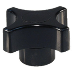 Carr Lane CL-30-PPK-4-PACKOF2 | 3/8-16" Thread x 1" Diameter Four-Prong Knob - Tapped (Phenolic ...