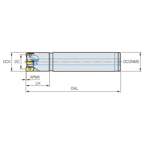 Korloy 1-06-053327 | HFM Cutter - All Industrial Tool Supply
