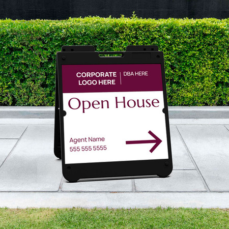 BHHS SimpoSquare™ 24 A-Frame Sign Combo - Bazua Signs & Graphics