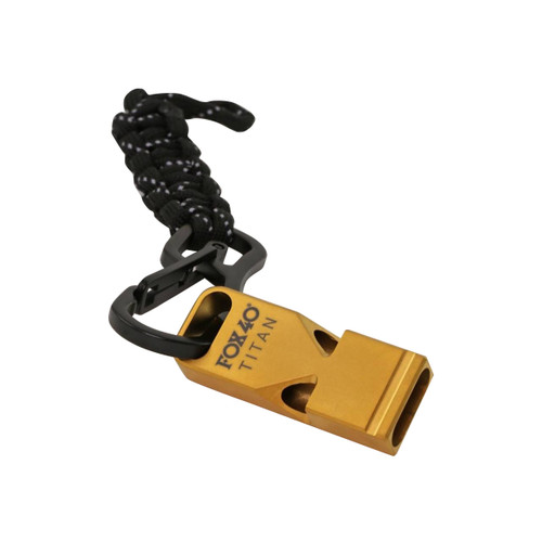 FOX 40 Titan Titanium Referee Whistle | Referee Store