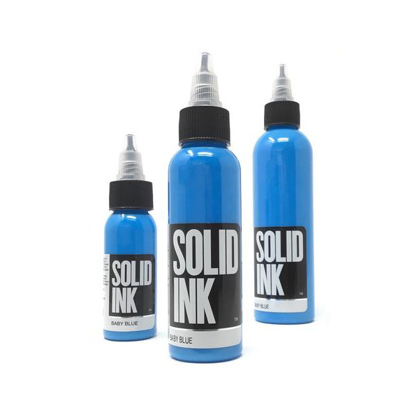Solid Ink - Baby Blue - Tattoo Express Supply