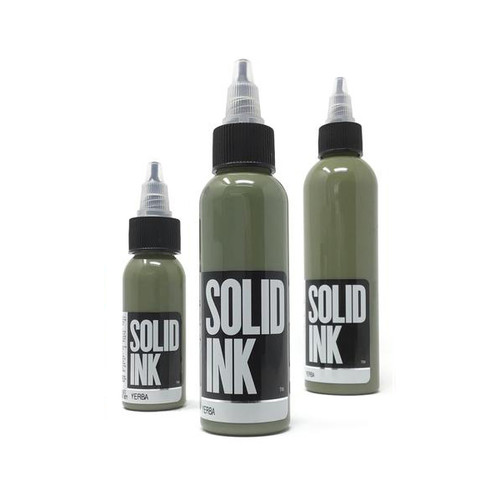 Solid Ink - Yerba - Tattoo Express Supply