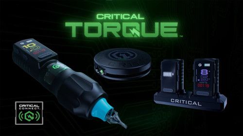 CRITICAL TORQUE PEN MACHINE 3.5mm stroke Full set - Tattoo Express Supply