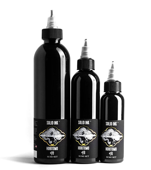 Solid Ink - Horitomo | Sumi Dark - Tattoo Express Supply