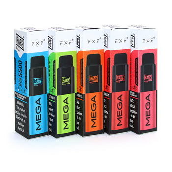 Rare Mega Rechargeable Disposable vapes - 5500 Puffs