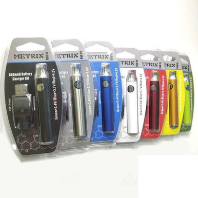 Metrix 650mAh VV 510 Thread CE3 Battery With USB Charger