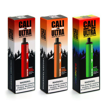 The Cali Ultra Disposable Vape Pen is designed to last up 3200 puffs