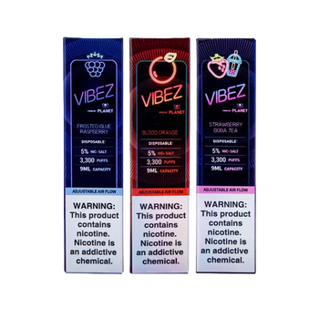 X PLANET Vibez Pod Disposable Vape - 9mL of 5% E-Liquid