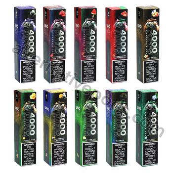 Uno 4K Disposable E-liquid Nicotine Vape Juice 4000+ puffs