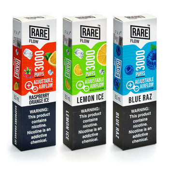 Rare Flow Vape Juice Disposable Vape - 3000 Puffs