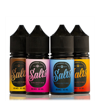 The Salts Collection By Propaganda Nicotine Salts E-Liquid 30ML