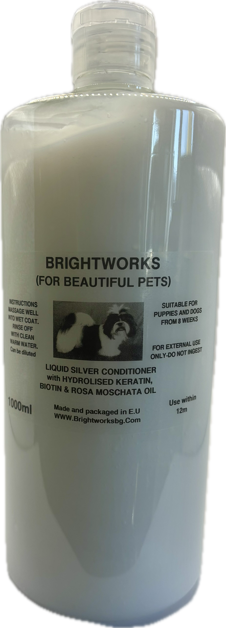 SILVER CONDITIONER WITH HYDROLISED KERATIN & BIOTIN