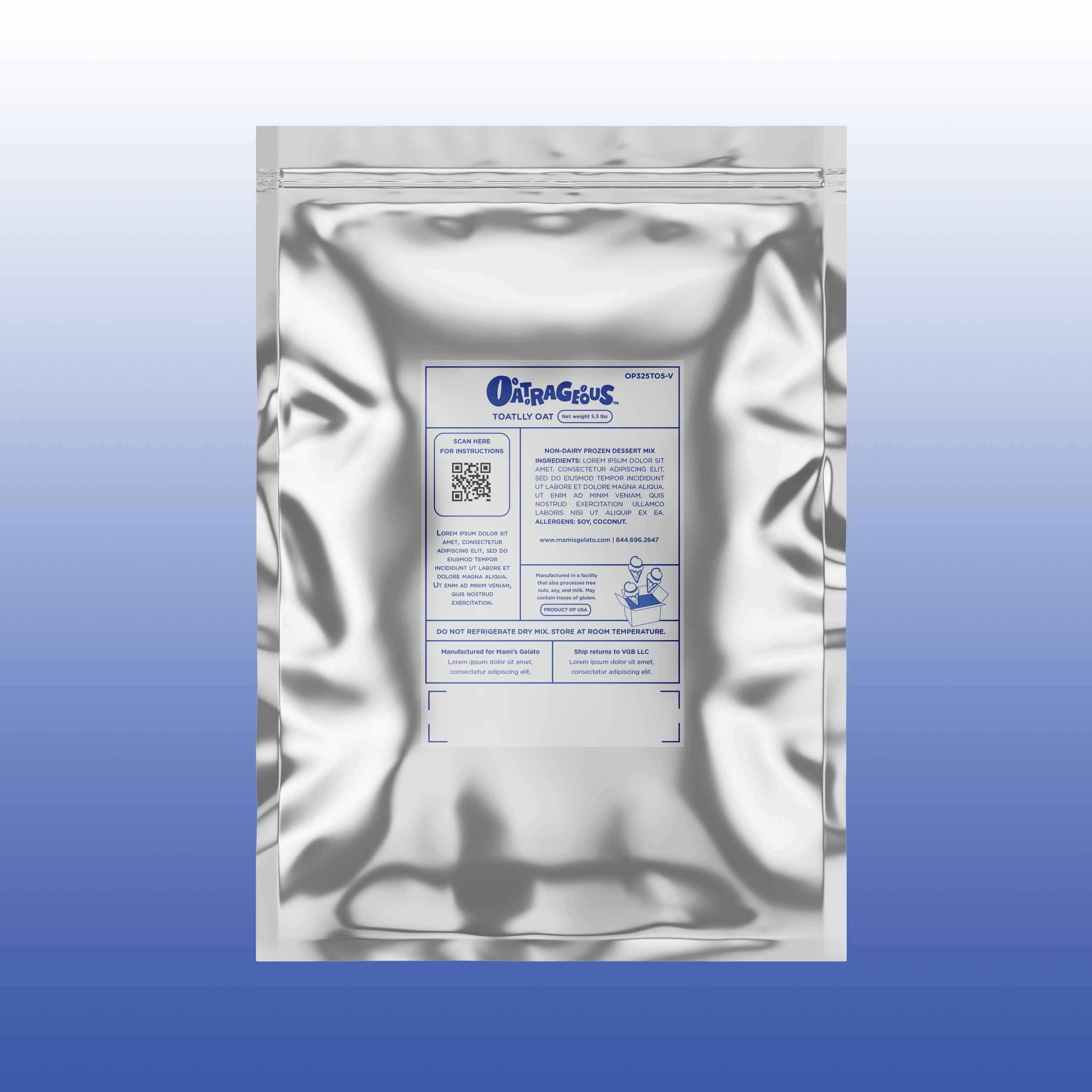 Bulk Vegan Gelato Mixes