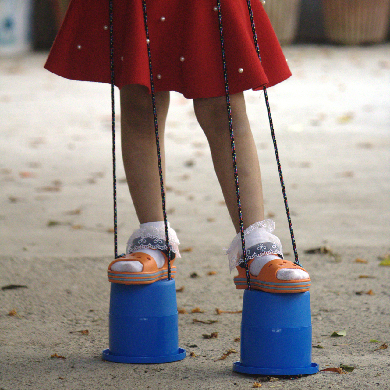 Kids Agility Stepper - Red