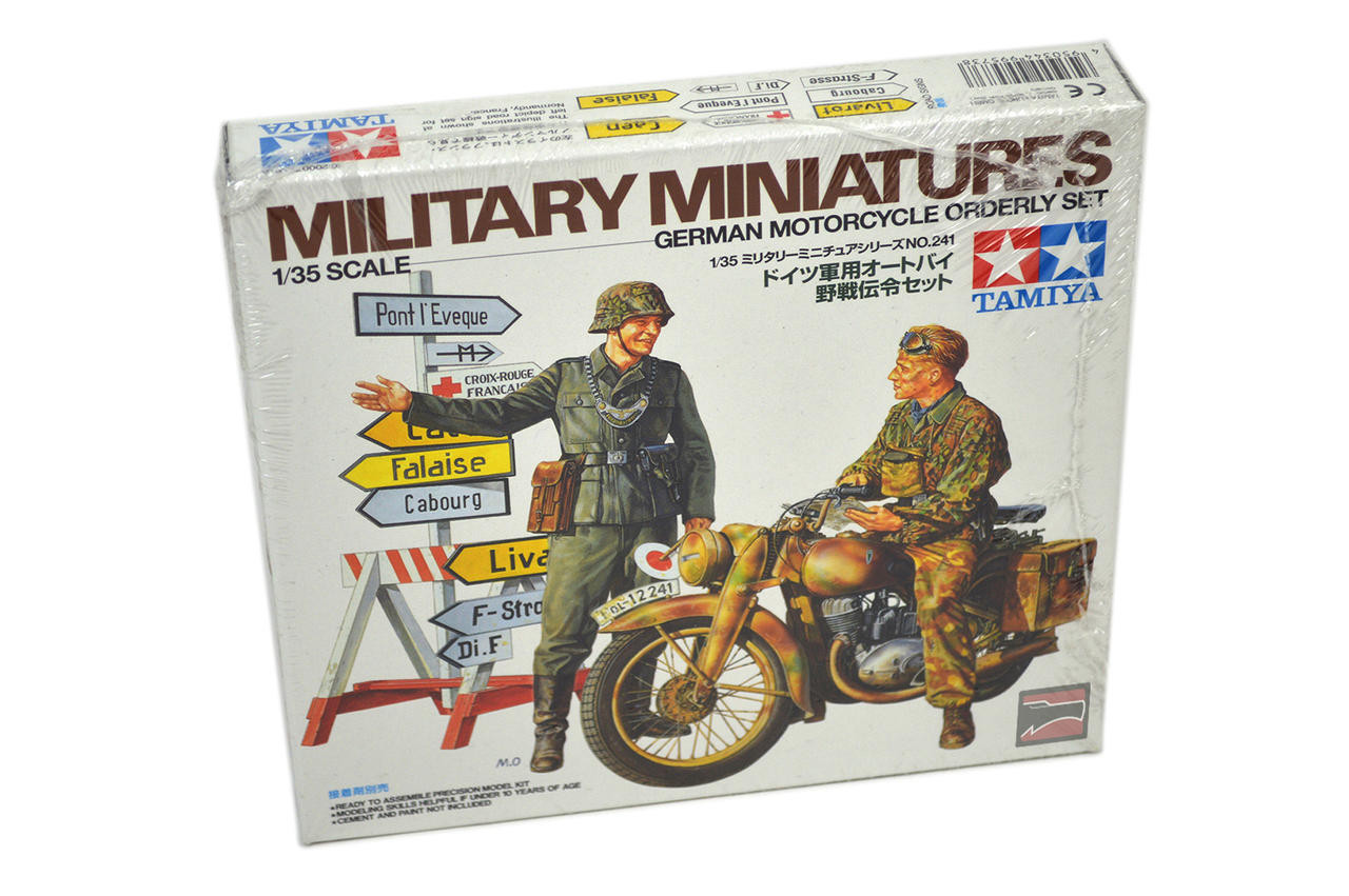 1/35 Tamiya German Motorcycle KS600 & Sidecar Plastic Model Kit ...