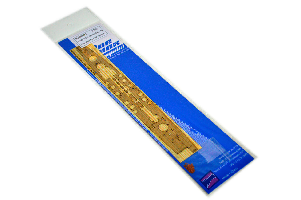 1/350 Very Fire USS Salem CA-139 Heavy Cruiser - DELUXE Plastic Model ...