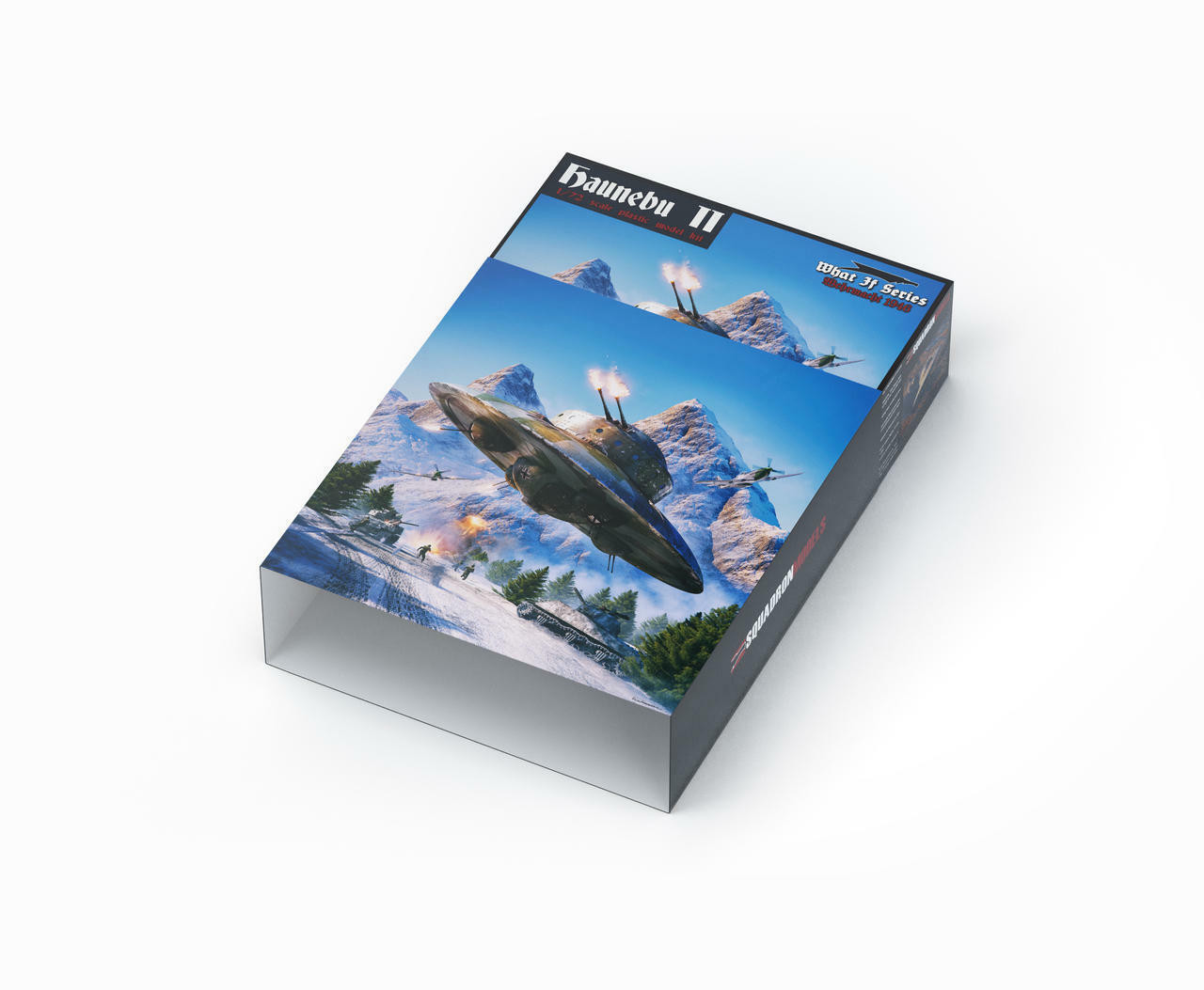 1/72 Squadron Models Haunebu II German Flying Saucer UFO Model Kit ...