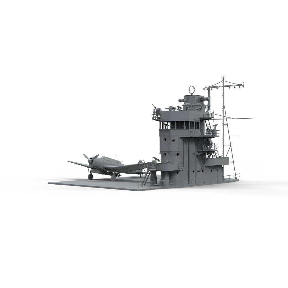 1/35 Border Model B5N2 Kate & Akagi Bridge Flight Deck Plastic Model ...