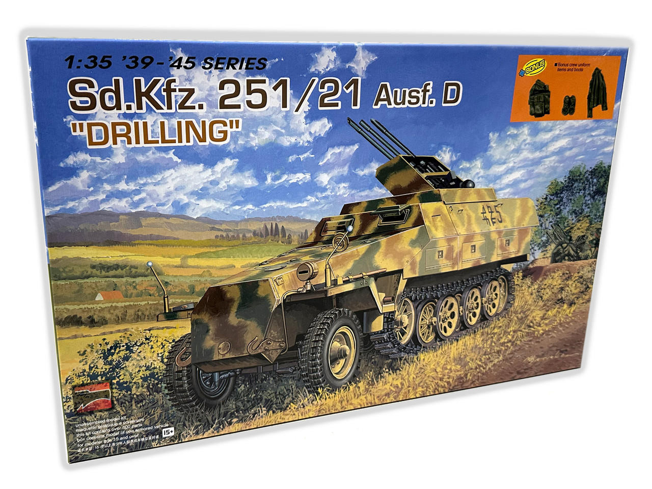 1/35 Border Model Sd.Kfz.251/1 Halftrack Ausf.D Plastic Model Kit ...