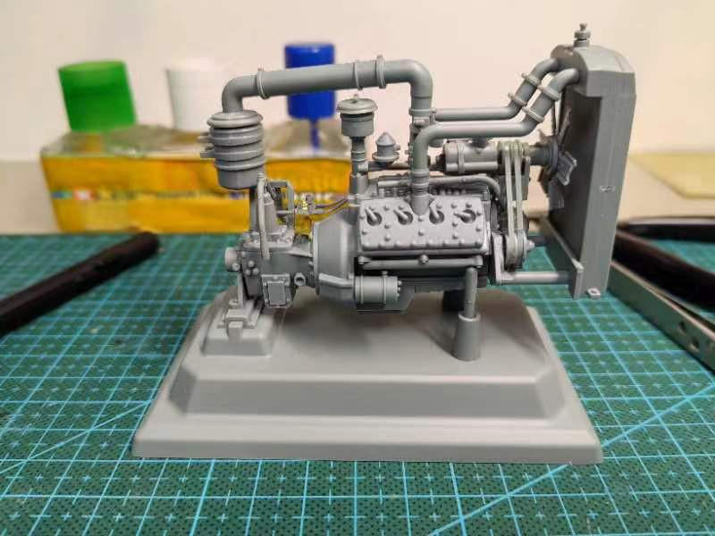1/16 Gecko Models Universal Carrier Mk.I/II Ford V8 Engine Plastic ...
